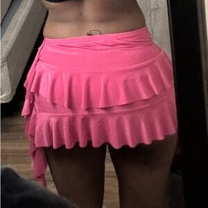 PrettyLittleThing | Skirts | Hot Pink Micro Mini Skirt | Poshmark